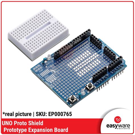 Jual Arduino Uno R3 Protoshield Compatible For Uno R3 Shopee Indonesia