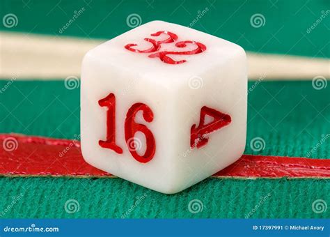 Backgammon Doubling Cube Stock Image Image Of Throw 17397991