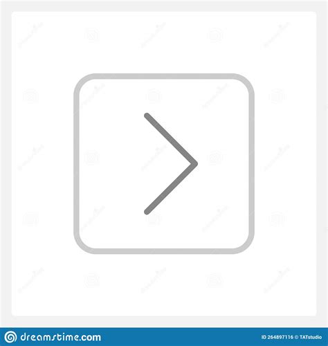 Normal Forward Arrow Ui Element Template Stock Vector Illustration Of Design Statistics