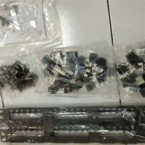 Promo Patch Panel Kap48 Port Lengkap Modular Cat6 Commscope Original