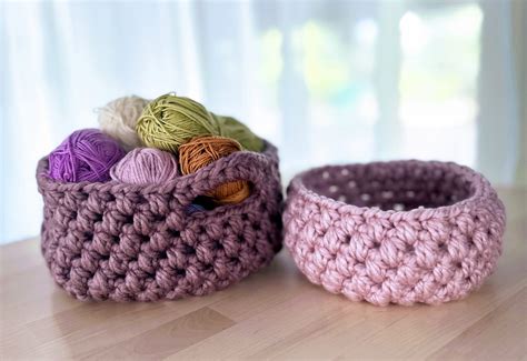 Crochet Basket Pattern My Crochet Space