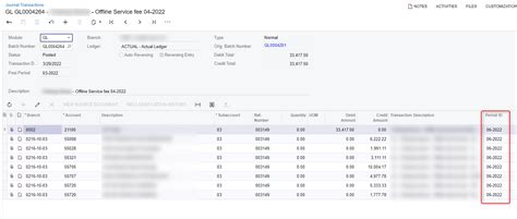 Acumatica Bug Detail Lines Posted To Different Period Id Than Header Period Id Community