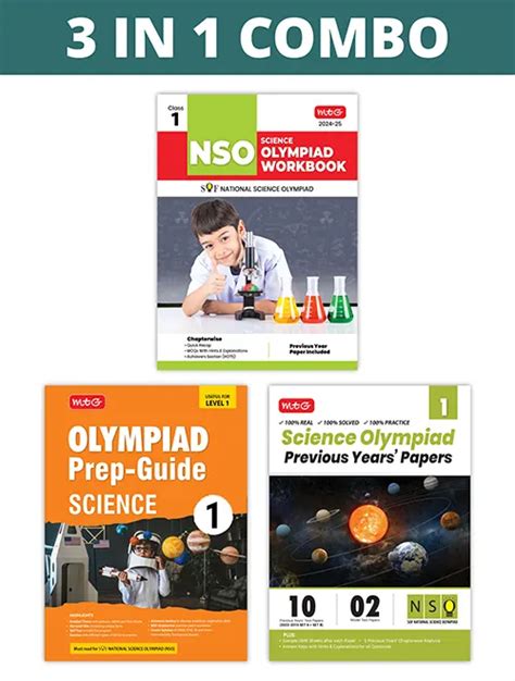 National Science Olympiad Nso Workbook Prep Guide And Previous Years