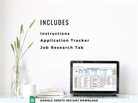 Job Application Tracker Job Application Planner Job Search Organizer Job Interview Planner