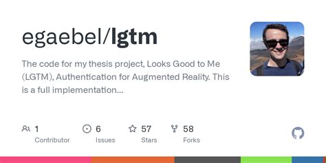 GitHub Egaebel Lgtm The Code For My Thesis Project Looks Good To Me LGTM Authentication