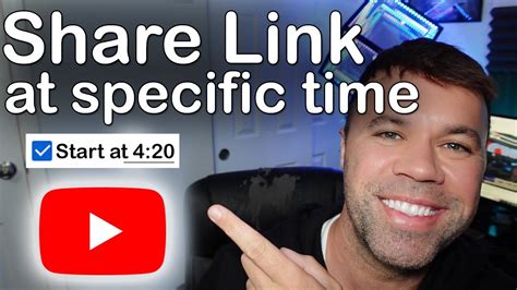 How To Share A Youtube Link At A Specific Time Youtube
