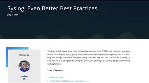Cribl The Data Engine For It And Security