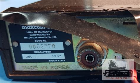 Maxcom 20 E Museo Cb