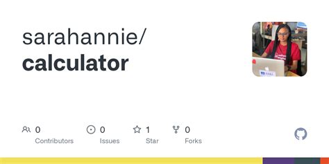 GitHub Sarahannie Calculator GitHub Sarahannie Calculator
