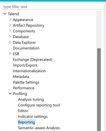 Configuring The Data Quality Data Mart Talend Installation Guide Help