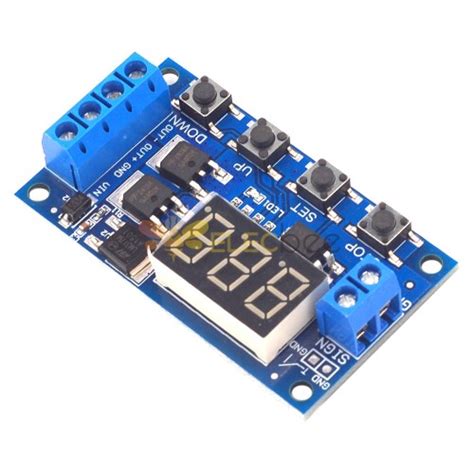 Elecbee Pcs XY J Trigger Cycle Time Delay Switch Circuit Double MOS Tube Control Board Relay