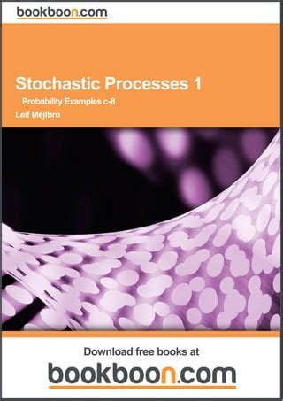 Stochastic Processes 1 Pdf