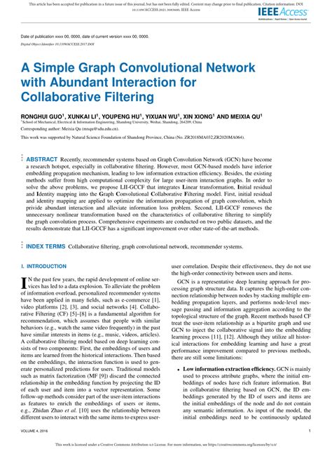 pdf a simple graph convolutional network with abundant interaction
