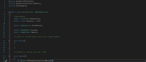 So I Ve Created A Script For A Weapon And When Started Playing The Actual Game It Says That
