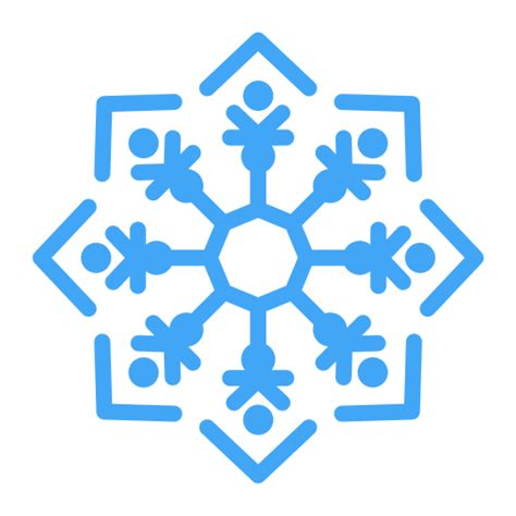 Snowflakes Generic Color Outline Icon