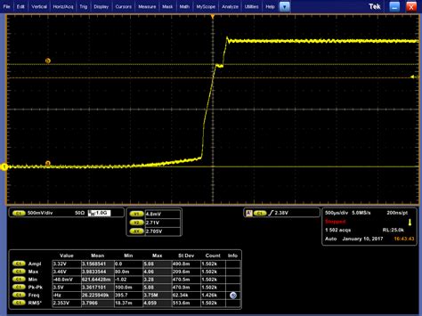 SN74LVC125A Waveform Of VCC Logic Forum Logic TI E2E Support Forums