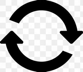 Clockwise Rotation Arrow Circle PNG X Px Clockwise Black And White Diagram