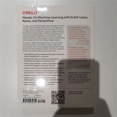 Hands On Machine Learning With Scikit Learn Keras And Tensorflow £2144 Picclick Uk