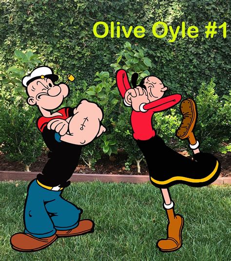 Olive Oil Popeye Popeye And Olive Oyl Classic Greeting Card For Sale