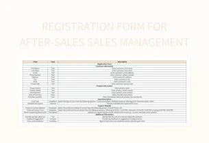 Streamline Your Event Management With A Simple RSVP Form Excel Template Free Download Pikbest