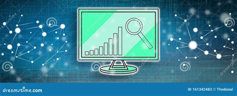 Concept Of Market Analysis Stock Illustration Illustration Of Technology 161342483