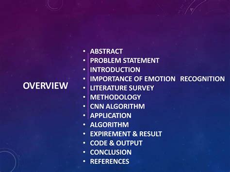 Final Ppt Originalfacialemotiondetection Special Topic 2 Review 1