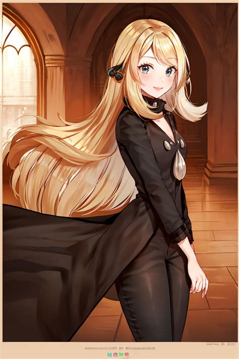 Cynthia Sinnoh Champion Pokemon V Stable Diffusion Lora Civitai