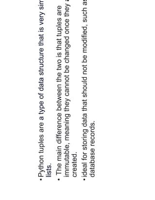 Python Programming And Lab Tuples Lists Pdf