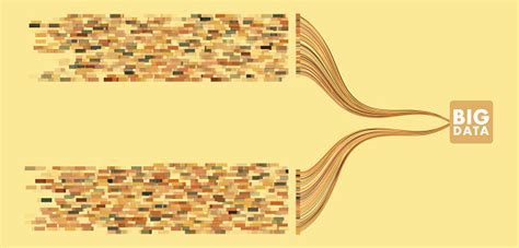 Big Data Flow Representation Abstract Infographics Visualization Stock
