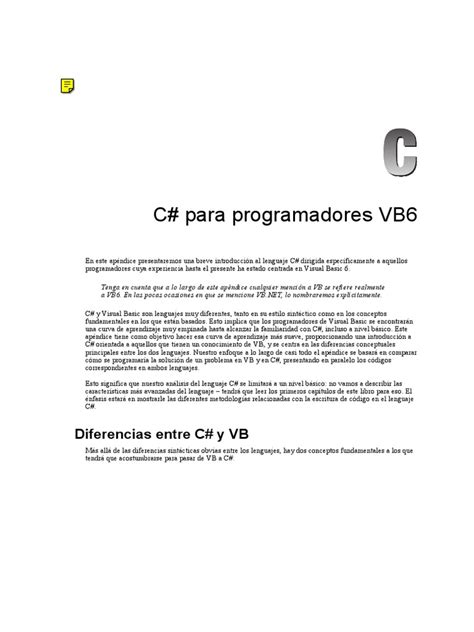 csuno 63 pdf c sharp lenguaje de programación lenguaje de programación
