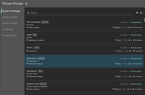 Packages Dynamo Block Revit Dynamo
