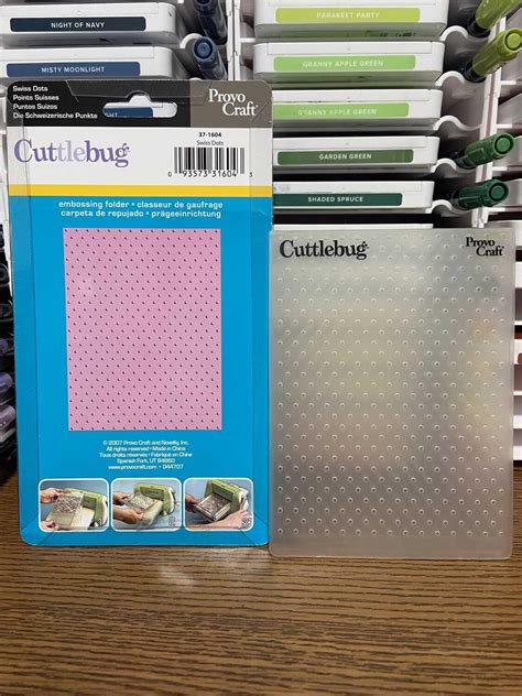 Best Swiss Dots Cuttlebug Embossing Folder For Sale In Jefferson City Missouri For 2024