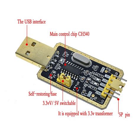 Usb To Serial Port Download Line Ch G Module Usb To Ttl At Rs Lucknow ID