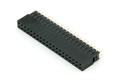 40 Pin Gpio Header 2x20 Female Extra Tall Kiwi Electronics