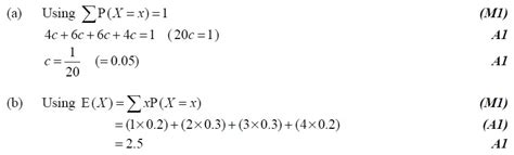 IBDP Past Year Exam Questions Discrete Random Variables IBDP Math HL SL