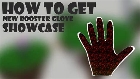 How To Get New Booster Glove (Showcase) | Slap Battles - YouTube
