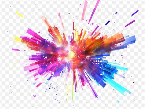 Premium Psd Chromatic Aberration Glitch With Colorful Fringing And