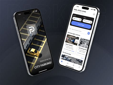Smart Parking App Behance