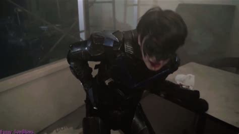 Harley Quinn Ballbusting Nightwing Kick In The Balls Hollywood Ninja