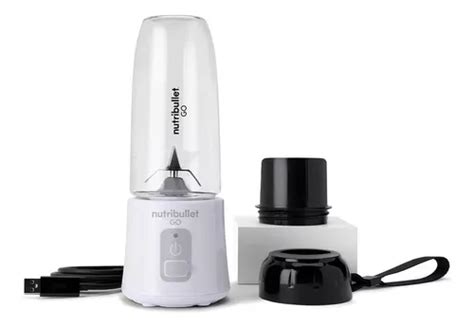 Nutribullet Go Licuadora Inalámbrica Portátil Usb Blanca Color Blanco