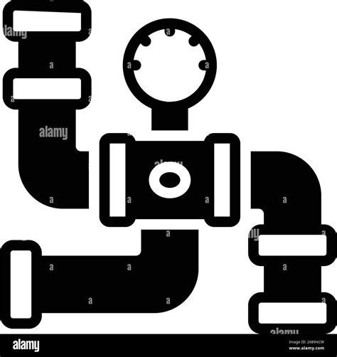 Icon For Gas Pipelineconnector Stock Vector Image And Art Alamy