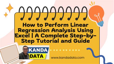 How To Perform Linear Regression Analysis Using Excel A Complete Step