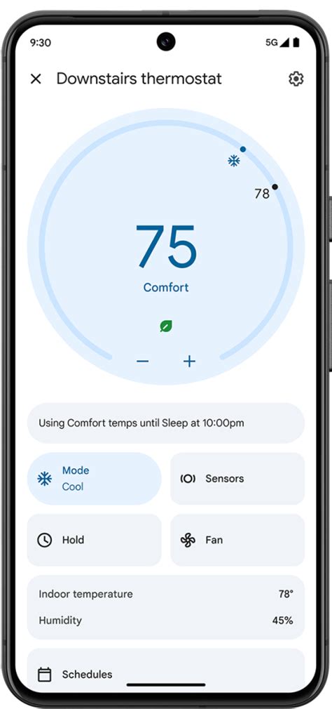 Nest Learning Thermostat needs the Google Home app, or Matter