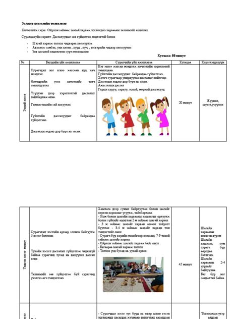 Ээлжит хичээлийн төлөвлөлт Pdf