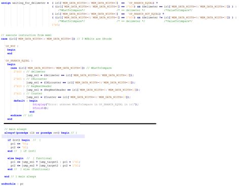 Verilog Mini Processors Fsm Stuck In Branch Equal Loop Stack Overflow