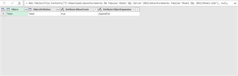 ssas tabular model dynamic management views and stored procs stack