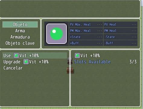 Mv Problems With Yep Item Upgrade Slots Rpg Maker Forums