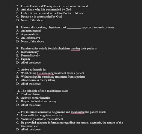 Solved 1 Kantian Ethics Is A Consequentialist B
