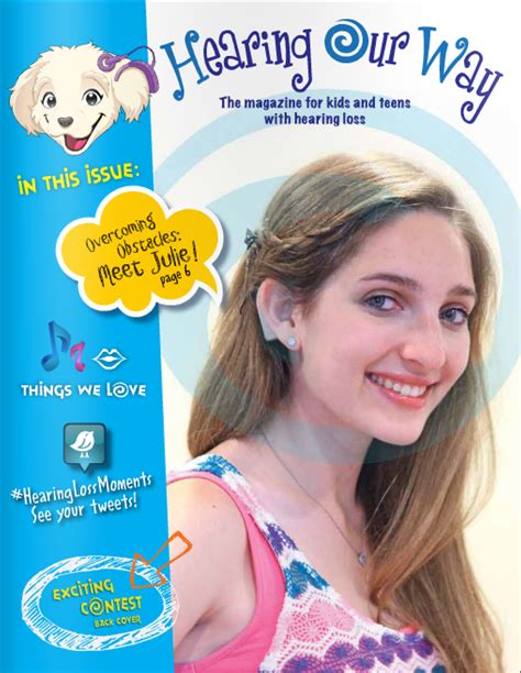 Check Out A Digital Issue Of The Summer 2014 Edition Of Hearing Our Way