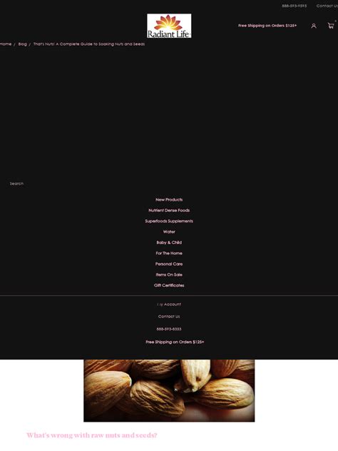 Thats Nuts A Complete Guide To Soaking Nuts And Seeds Radian Pdf Nut Fruit Seed